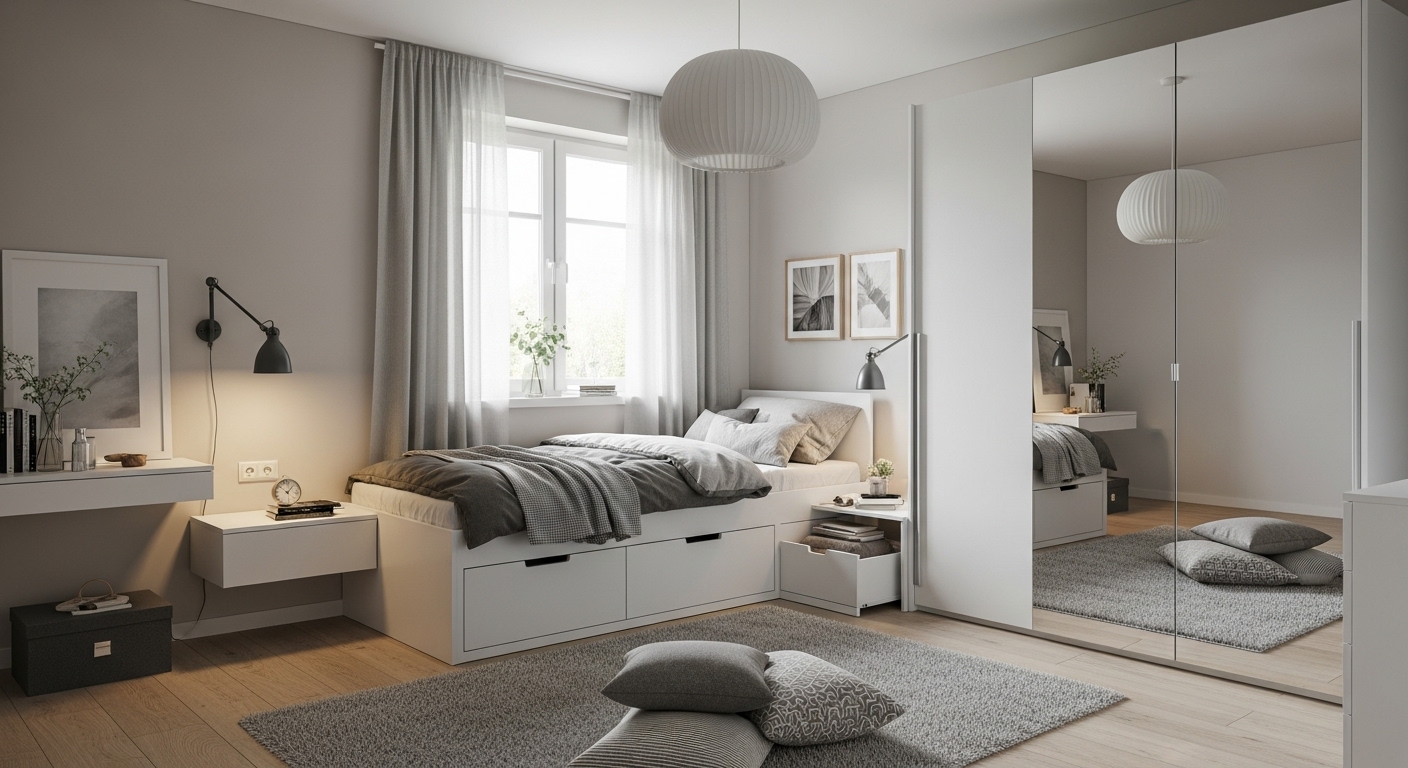 21+ Bedroom Ideas For Small Rooms That Maximize Space