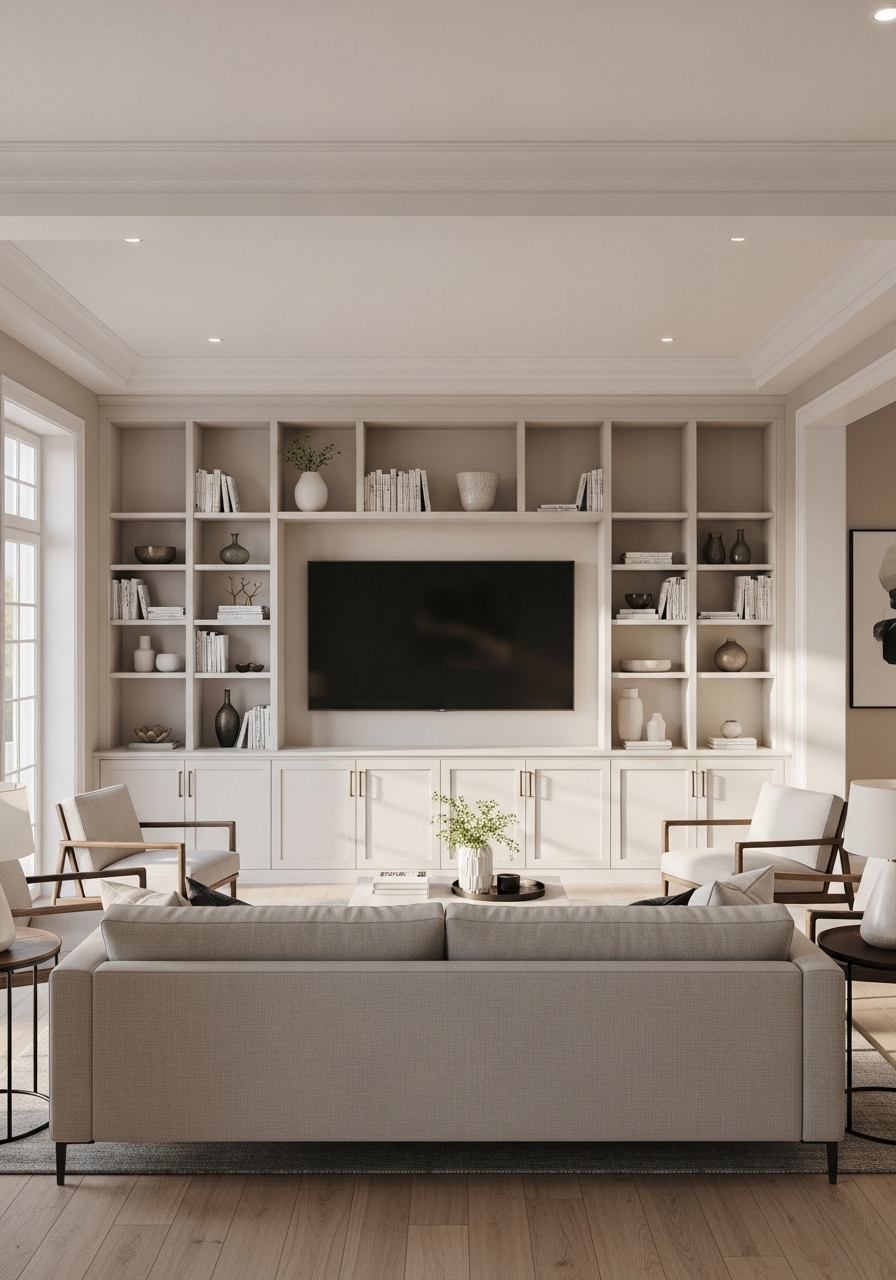 Living Room Built Ins With TV: 15+ Genius Ideas