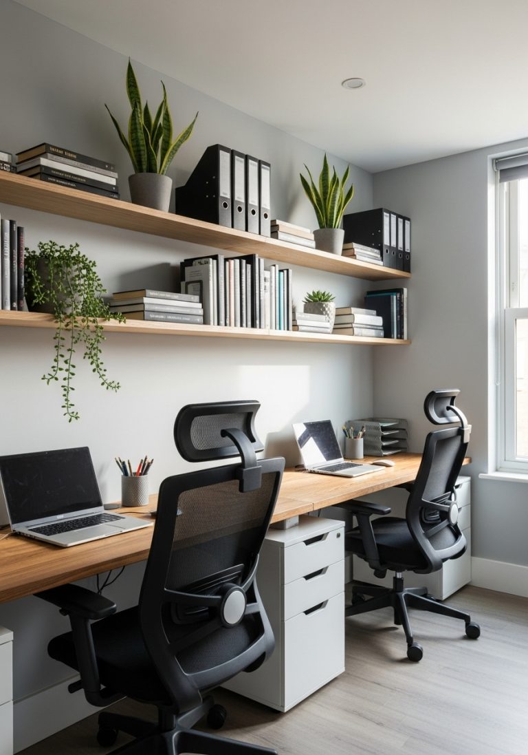 Office For Two People Layout: 21 Smart & Stylish Ideas