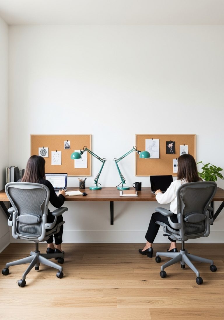 Office For Two People Layout: 21 Smart & Stylish Ideas